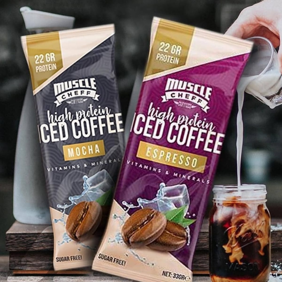 Muscle Cheff High Protein Iced Coffee