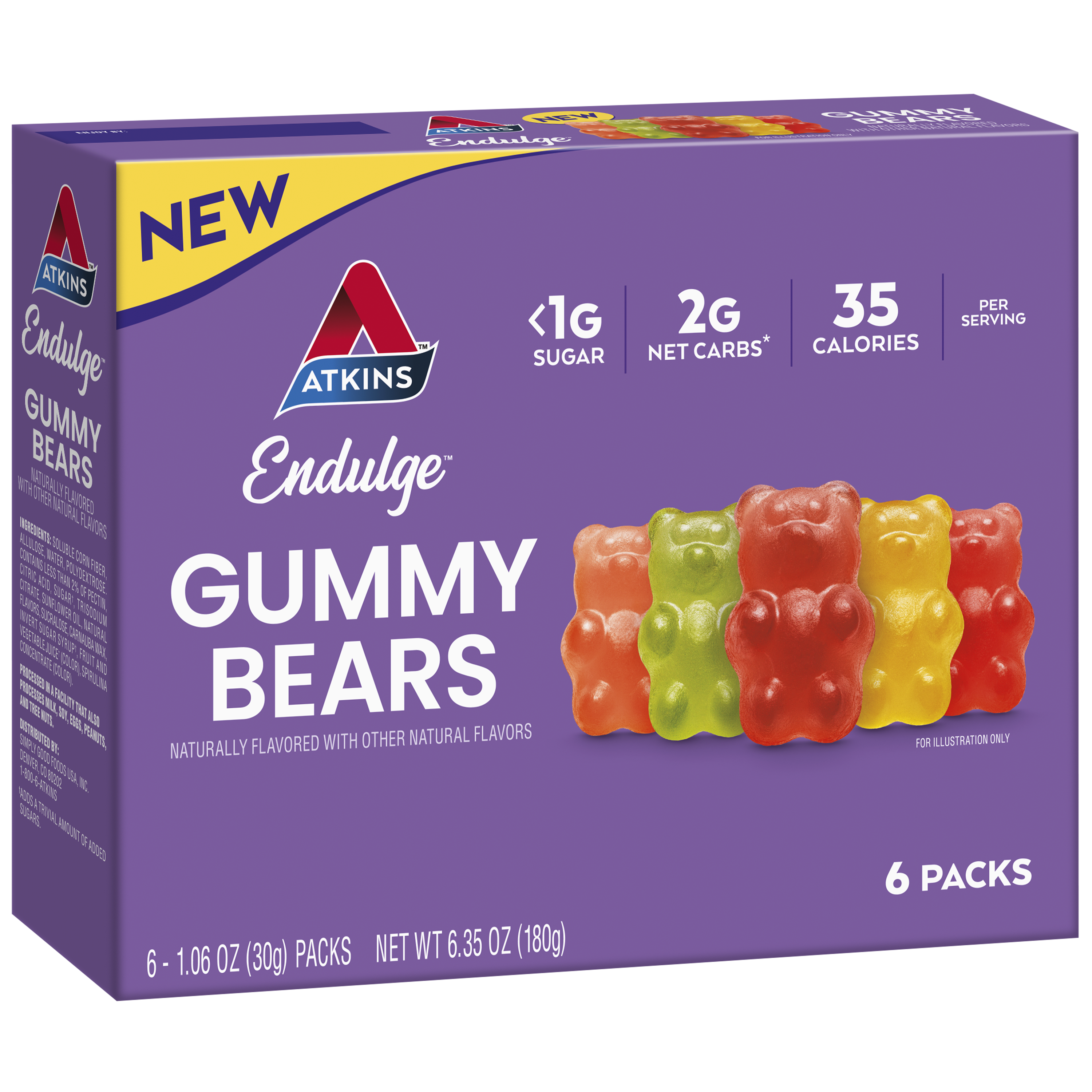 Atkins Nutritionals Endulge Gummy Bears