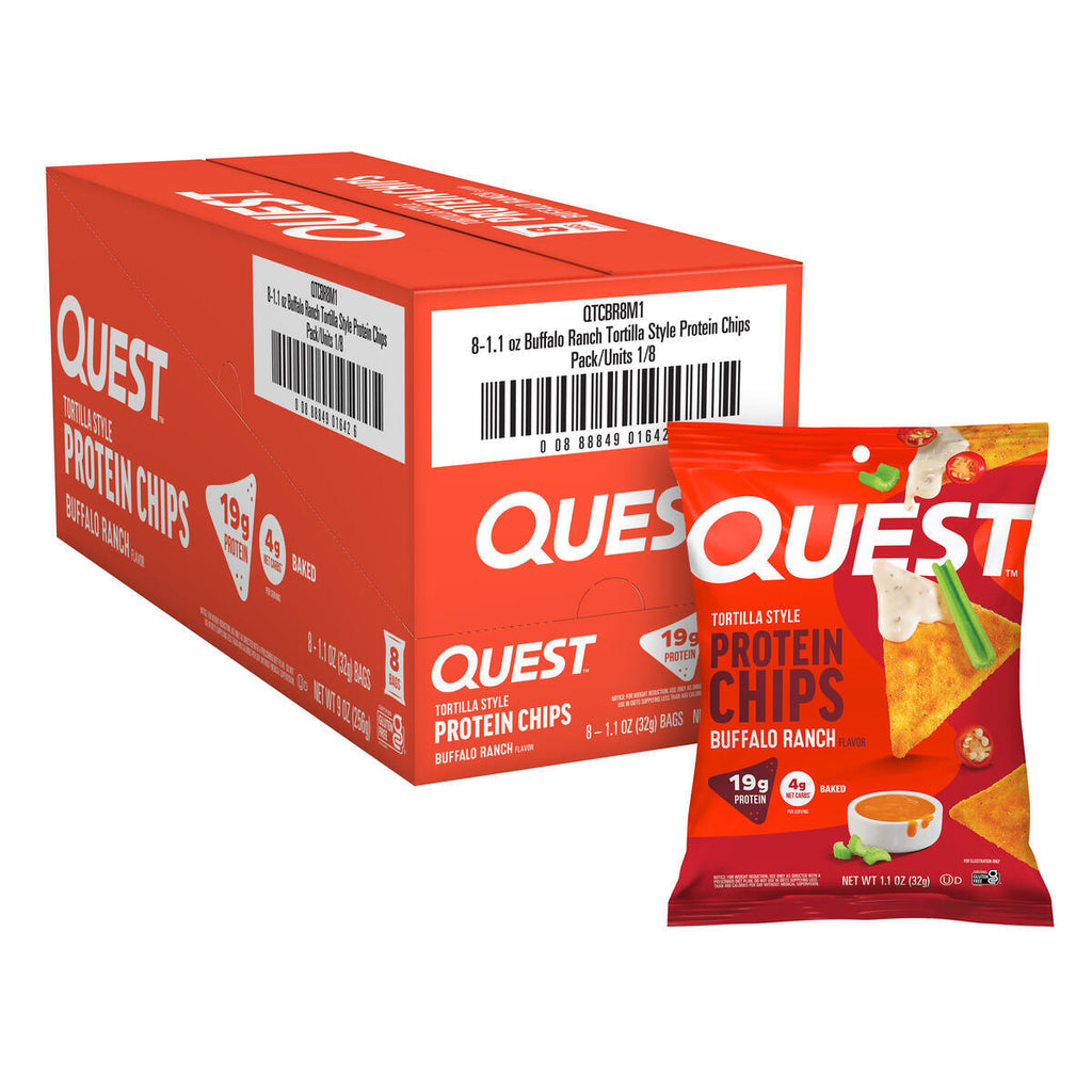 Quest Tortilla Style Protein Chips - Buffalo Ranch