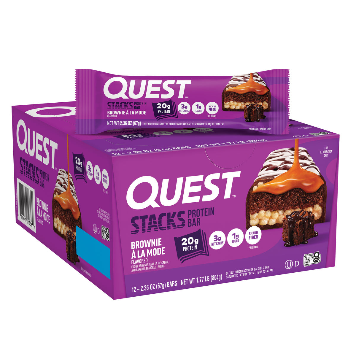 Quest Nutrition Stacks Protein Bar