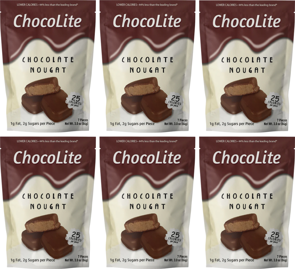 Healthsmart Sweet Nothings Chocolate Candies - Chocolate Nougat