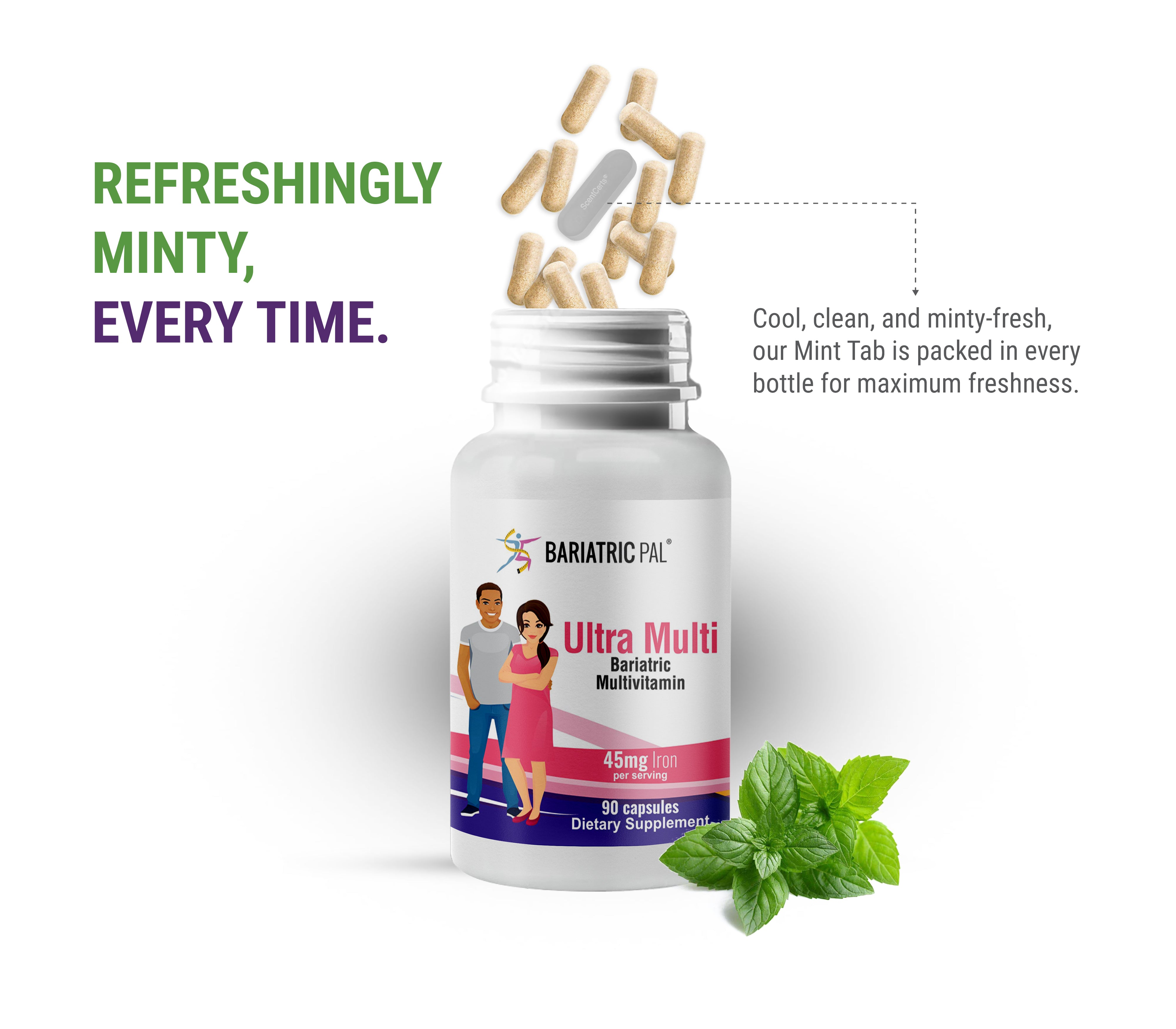 BariatricPal Ultra Multi – High-Potency Bariatric Multivitamin for RYGB ...