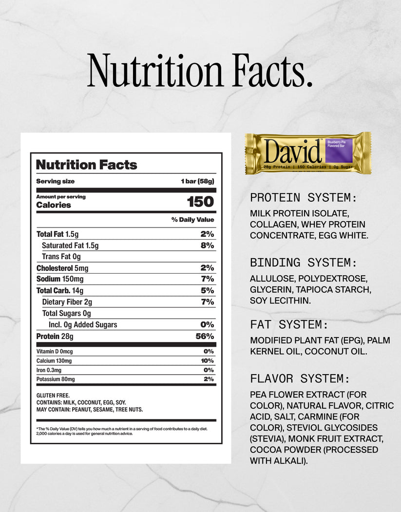David Protein Bars