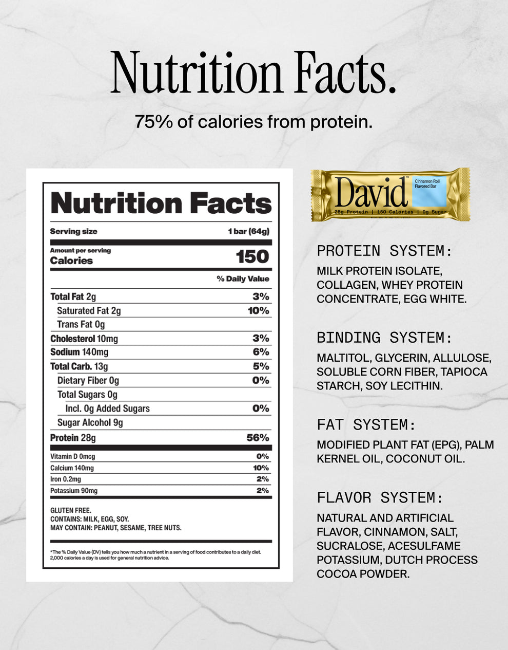 David Protein Bars