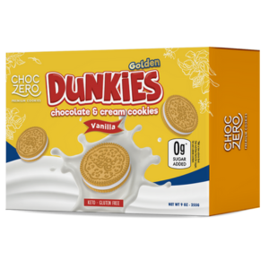 ChocZero Dunkies Sandwich Cookies, 9 oz