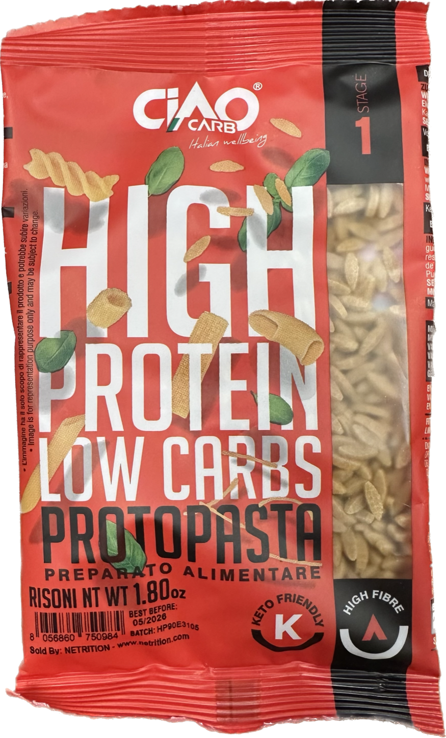 Ciao Carb Proto Pasta Risoni (Orzo)