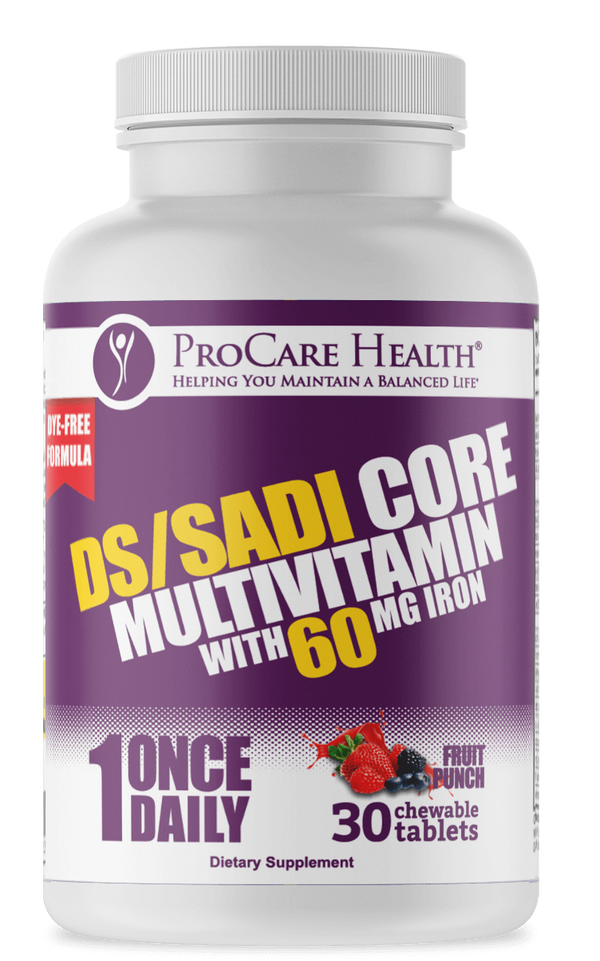 ProCare Health DS/SADI Core Multivitamin Chewable Tablet - with 60mg I