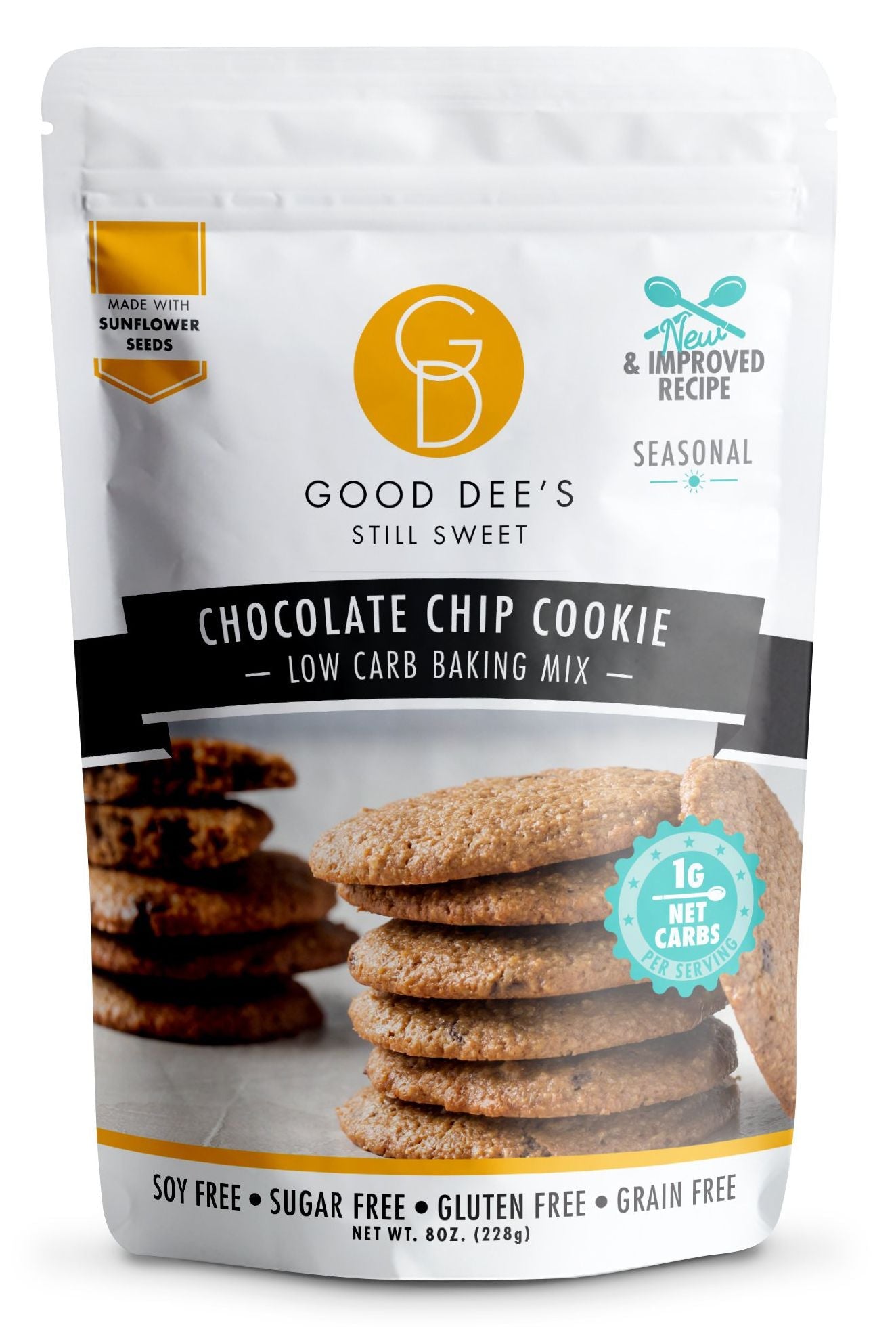 Good Dee's Low Carb Chocolate Chip Cookie Baking Mix 8 oz