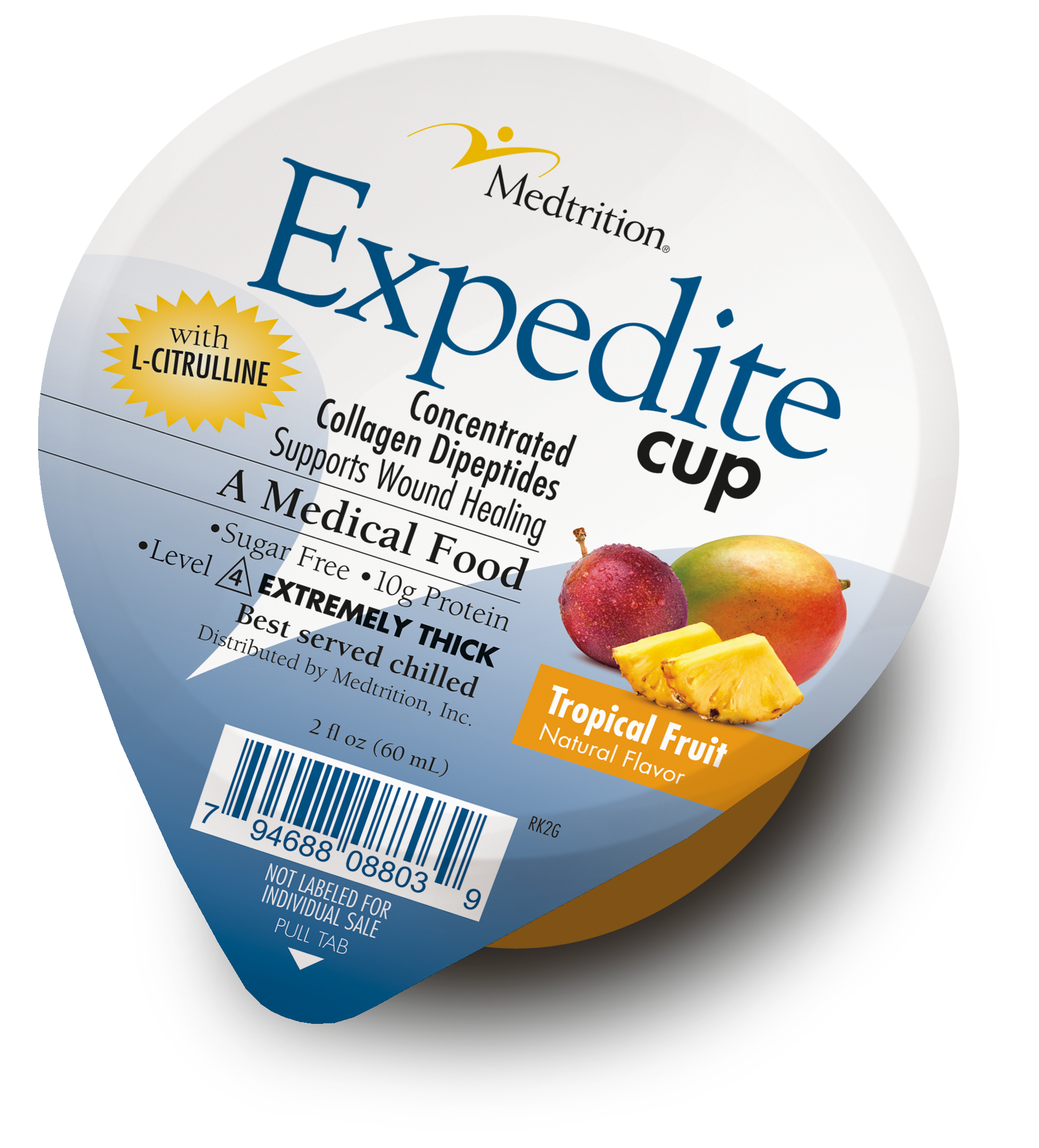 Expedite 10g Collagen Protein Cup with L-Citrulline by Medtrition - Tr