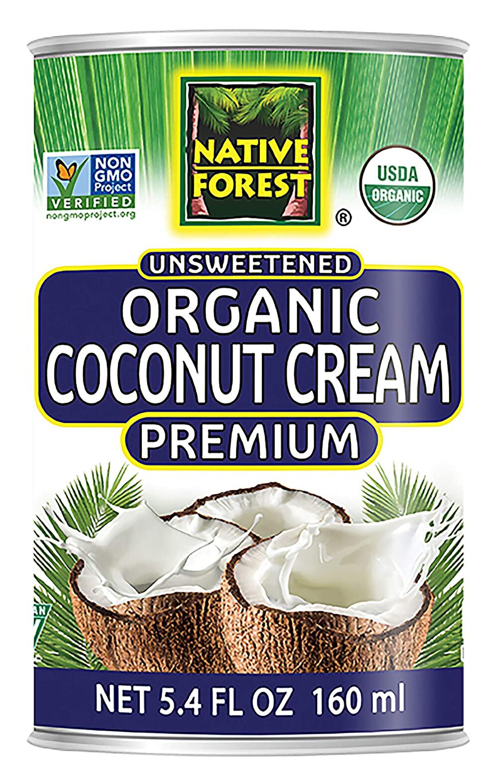 Native Forest Organic Coconut Cream 5.4 fl oz