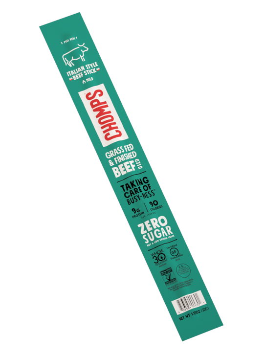 Chomps Meat Snack Sticks - Italian Style Beef