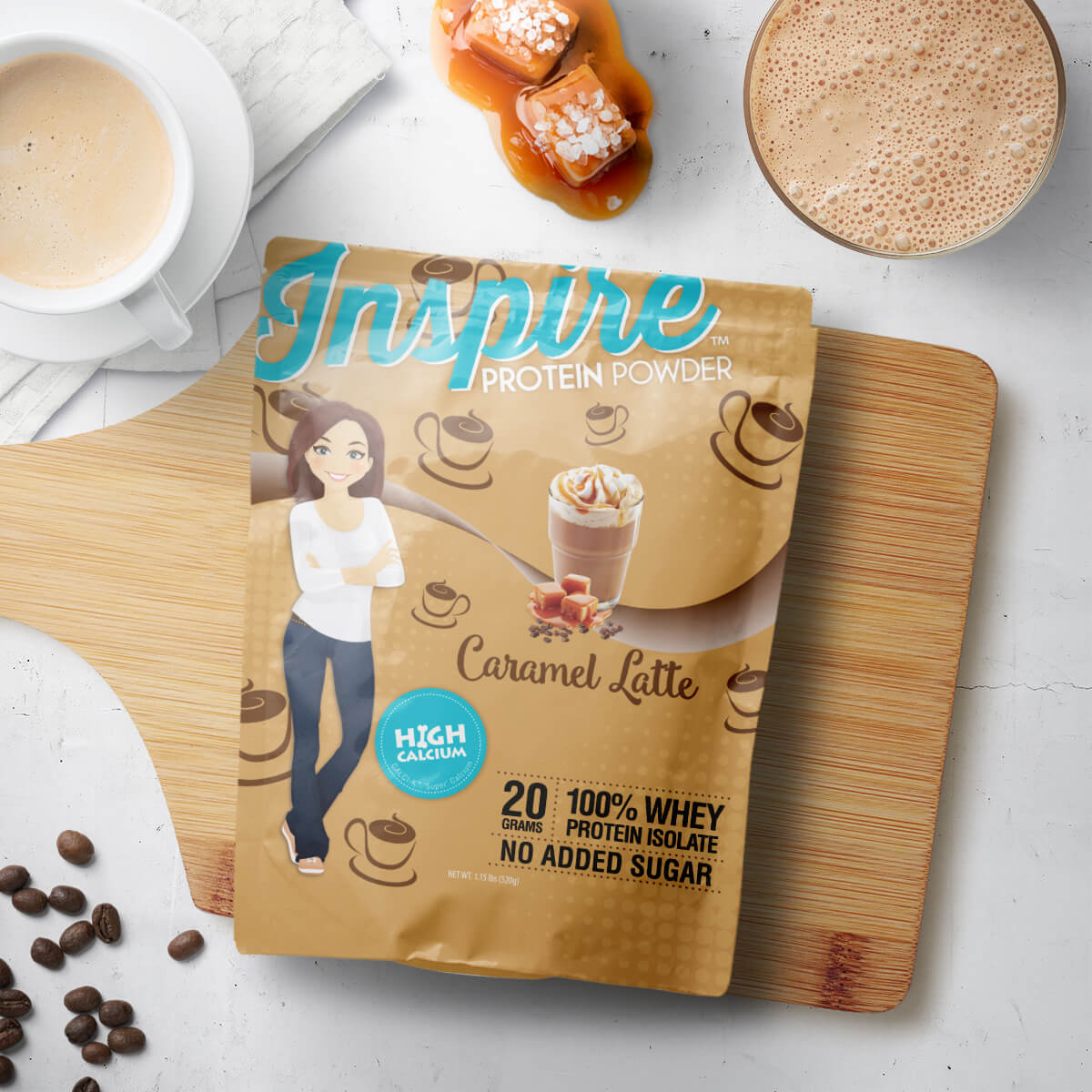 Bariatric Eating: Inspire Caramel Latte