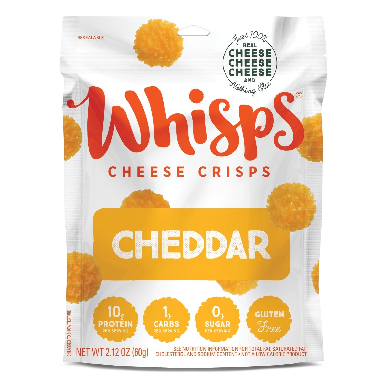 Whisps Cheese Crisps - Cheddar (2.12oz)