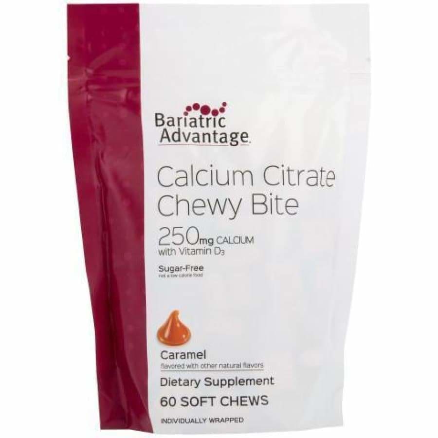 Bariatric Advantage Calcium Citrate Chewy Bites 250mg - available in 3 ...