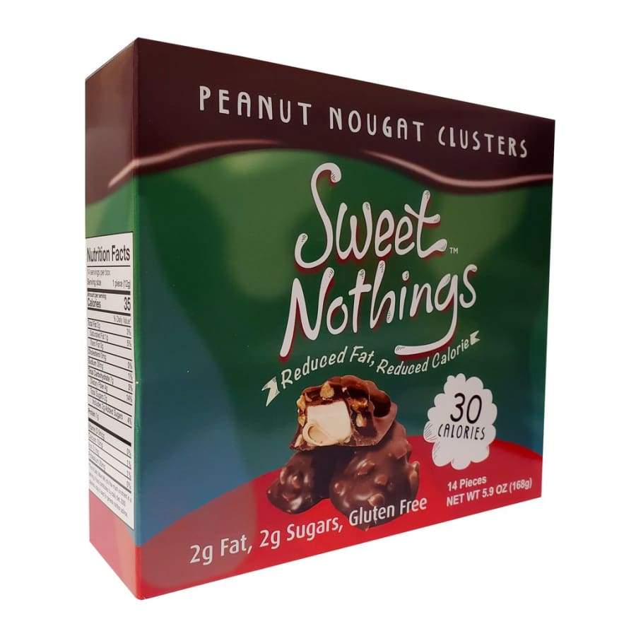Healthsmart Sweet Nothings Chocolate Candies - Peanut Nougat Cluster