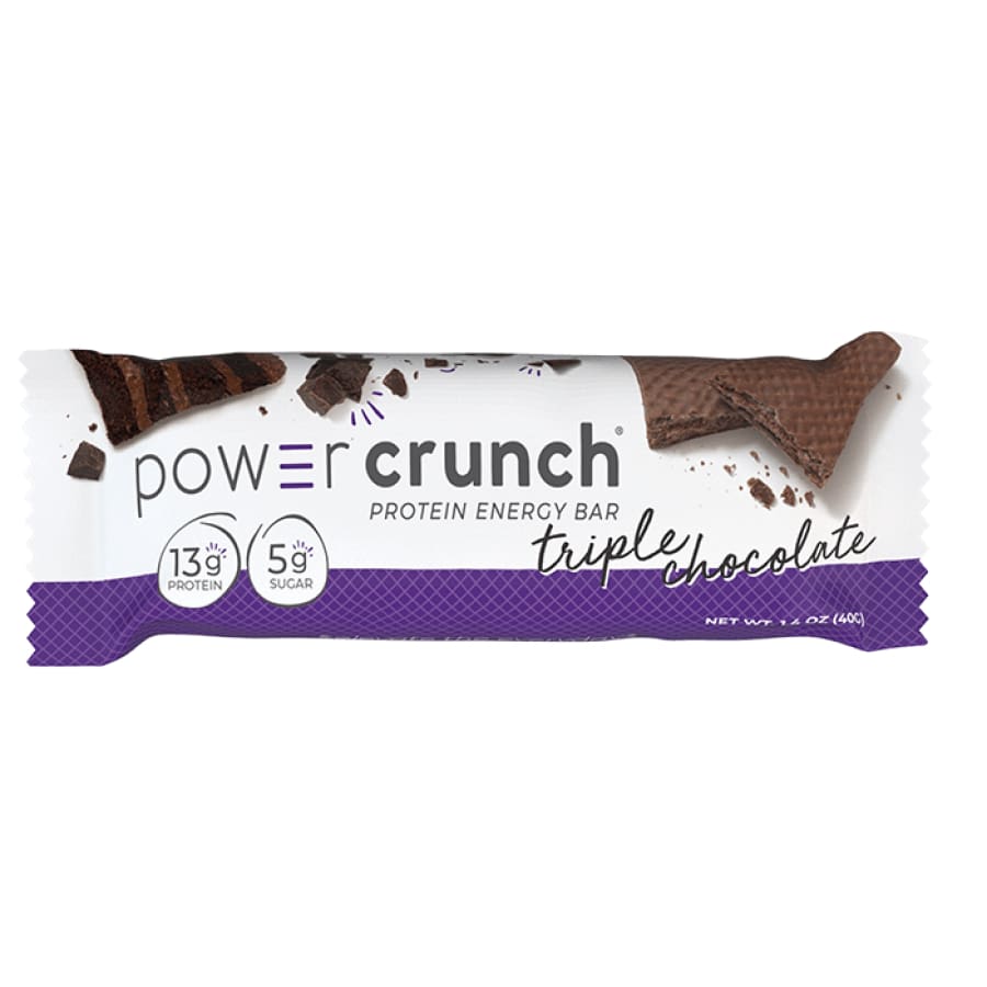 Power Crunch Protein Energy Wafer Bar – Triple Chocolate