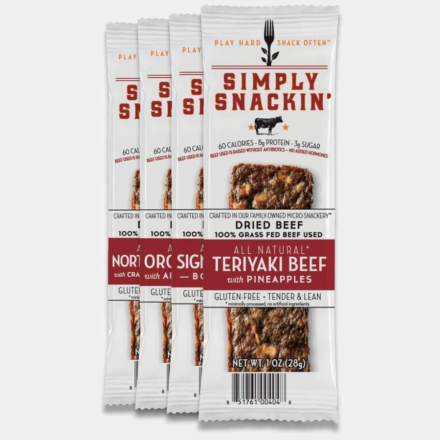 Simply Snackin’ Beef Protein Snack - Variety Pack