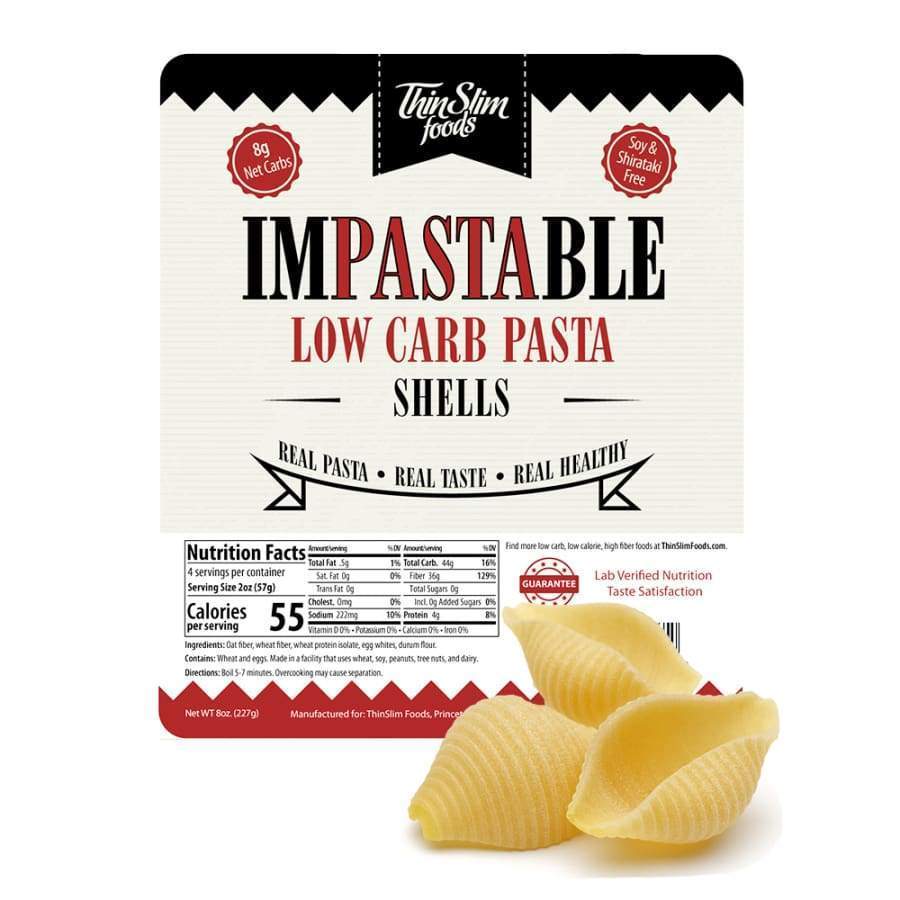ThinSlim Foods Impastable Low Carb Pasta - Shells